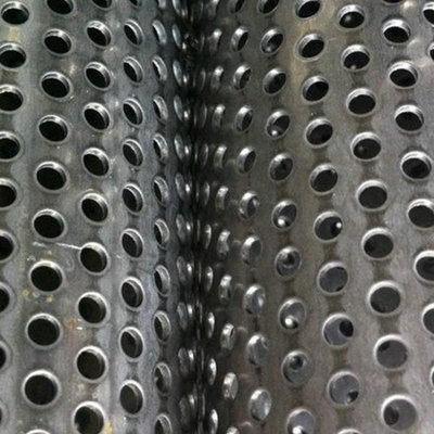 Stainless Steel Perforated Tube|T304 Perforated Pipe with Punching Round Hole Pitch 7mm