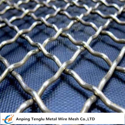 Crimped Wire Mesh Screen|by Stainless Steel Durable Coarse Screening Material