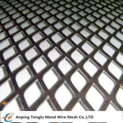 Expanded Metal Grid|Flattened Expanded Mesh Customized Size by Stainless Steel or Aluminum