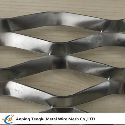 Mild Steel Raised Expanded Mesh|2440mm x1220mm Factory Direct for Walkway Mesh