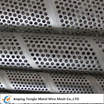 Spiral Perforated Tubes |Made by Stainless Steel/Mild Steel with 45°.60°.90° Hole Arrangements