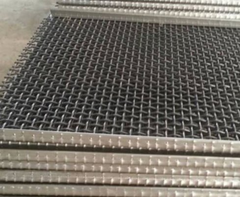 Woven Vibrating Screen Mesh|Quarry Screen Wire Mesh Made by Steel Wire