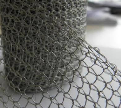 Stainless Steel Knitted Wire Mesh |Single or Double Wire 1x2mm Hole/0.15mm