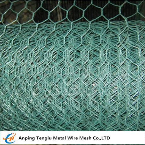PVC Coated Gabion Mesh |Outside Wire Diameter 3.0mm to 4.5mm