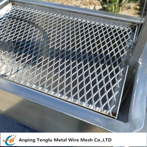 Expanded Metal Barbecue Grill|Disposable or Recycled BBQ Grille 0.5Thickness