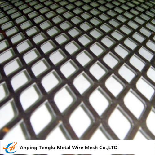 Expanded Metal Grid|Flattened Expanded Mesh Customized Size by Stainless Steel or Aluminum