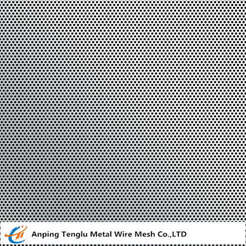 Stainless Steel 316 Perforated Metal |Round Hole Staggered Type with 1mm Thickness