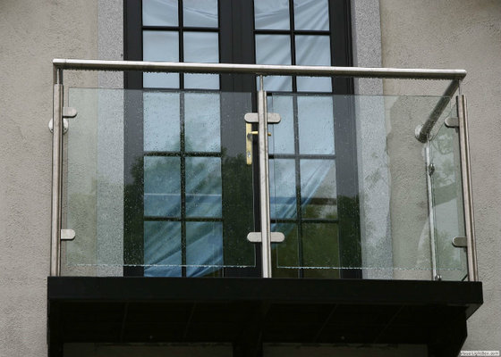 Outdoor Balcony Stainless Steel Glass Railing Popular Glass Guardrail Design