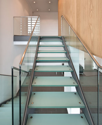 Professional steel staircase detail drawing floating staircase glass railing with engineered tread staircase