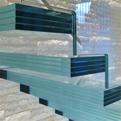 Modern Straight Floating Staircase Kit For Small Spaces Mono Stringer Glass Railing Designs Indoor Floating Glass Stair