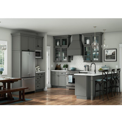 Honey Oak Hotel Kitchen Cabinets With Glass Doors Country Kitchen Cabinets