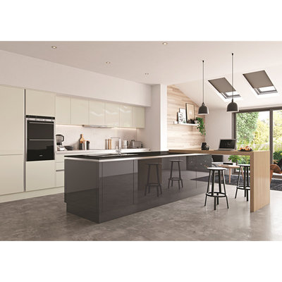 Painting Mdf Kitchen Cabinets High Gloss Lacquer Kitchen Cabinets Italian Design Kitchen Cabinets
