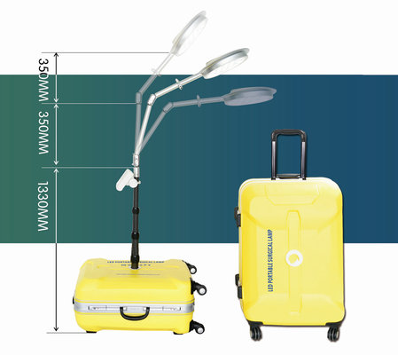 Portable Movable Operating Lights Led Shadowless For Surgical Outside