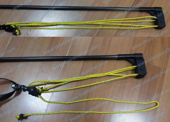 Rescue First Aid Products Adjustable Carbon Fiber Leg Traction Splint with Nylon Legging Tapes