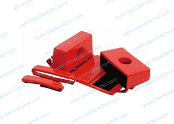 Red Waterproof Plastic Coating Head Immobilizer with X Ray Procedures