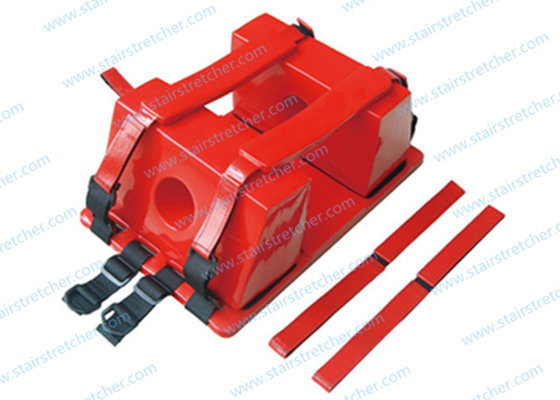 Red Waterproof Plastic Coating Head Immobilizer with X Ray Procedures