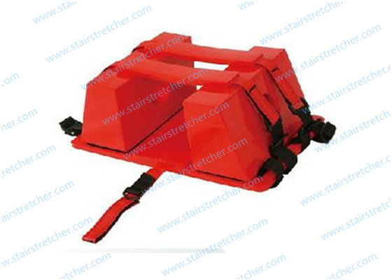 Red Waterproof Plastic Coating Head Immobilizer with X Ray Procedures