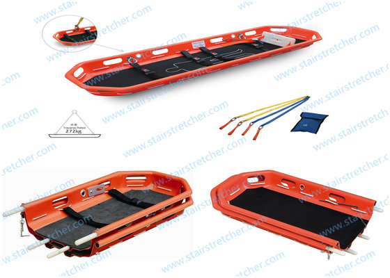 Sturdy PE Seperatable Rescue Basket Stretcher , Fireproof Helicopter Stretcher