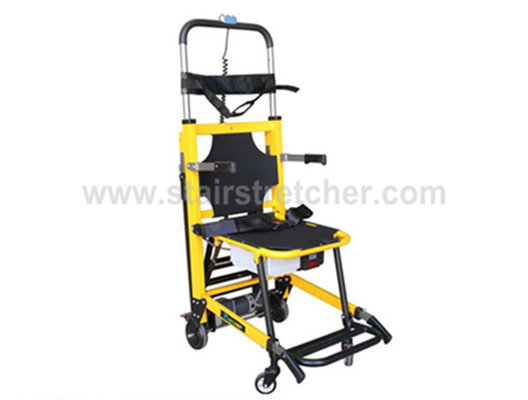 Hospital Folding Ambulance Stair Chair Adjusted Height With Wheels