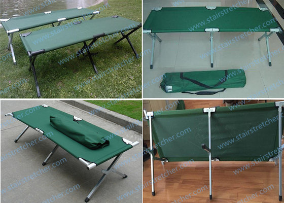 Durable Light Weight Emergency Camping Bed Foldable With Bag