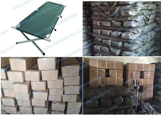 Durable Light Weight Emergency Camping Bed Foldable With Bag