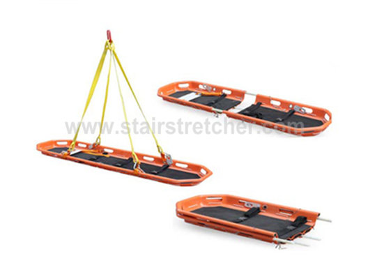 Non Toxic PE Rescue Basket Stretcher Flexible For Emergency Situations