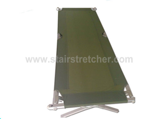 Military Rescuing First Aid Products , Aluminum Alloy Camping Bed