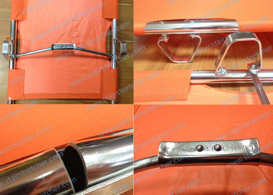 Patients Emergency Rescue Stretcher Light Weighted Aluminum Alloy Framed