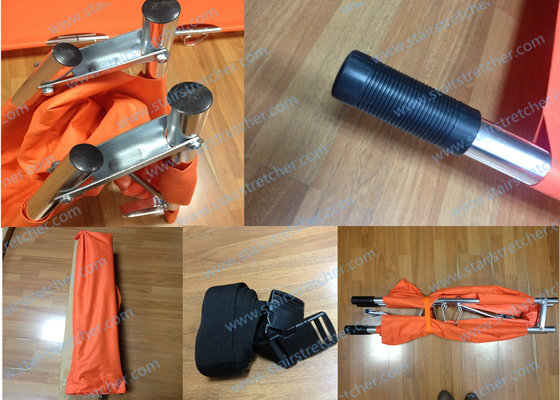 Patients Emergency Rescue Stretcher Light Weighted Aluminum Alloy Framed