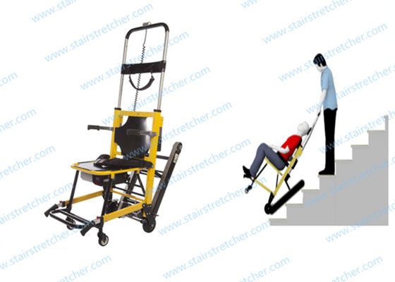 CE Foldable Electric Stair Climbing Chair For Diabled Emergency Evacuation