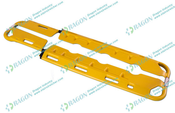 Easy carried and safety plastic scoop stretcher for patients 162 * 44 * 7cm
