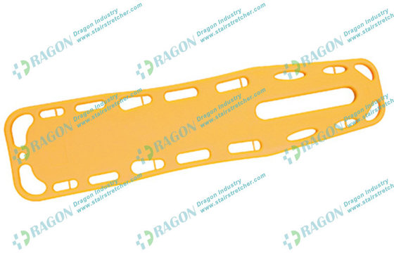 Allowed X - ray PE pediatric spine board stretcher evacuation with safety belts