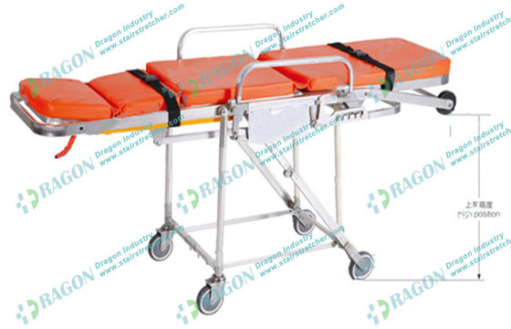 Comfortable folding wheelchair ambulance stretcher lifts for transporting patients