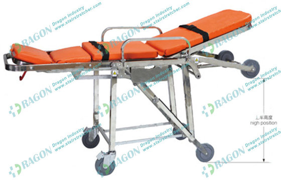 Comfortable folding wheelchair ambulance stretcher lifts for transporting patients