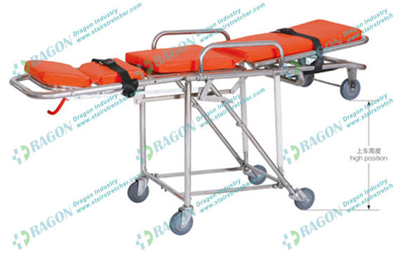 Anti - corrosion waterproof ambulance stretcher , adjustable surgical stretcher