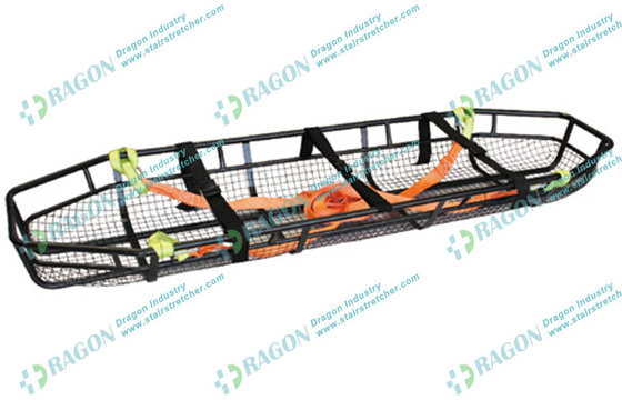 Iron with spraying plastics Rescue Basket Stretcher , lightweight first aid stretcher