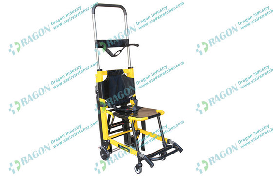 First aid foldable stair stretcher with safety belts , medical / hospital stretchers