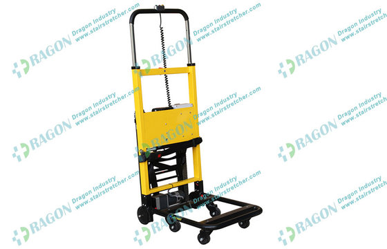 High building electric folding stair stretcher with lithium battery for goods