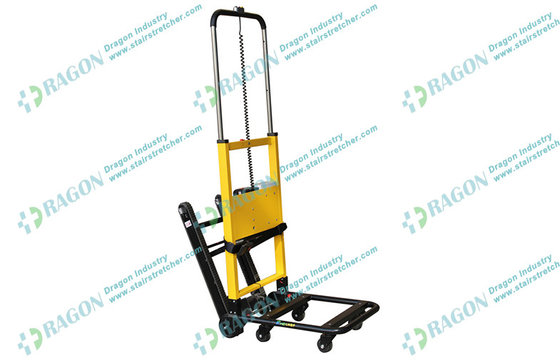 High building electric folding stair stretcher with lithium battery for goods