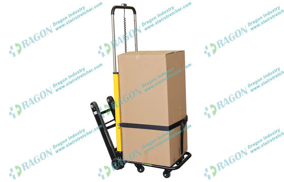High building electric folding stair stretcher with lithium battery for goods