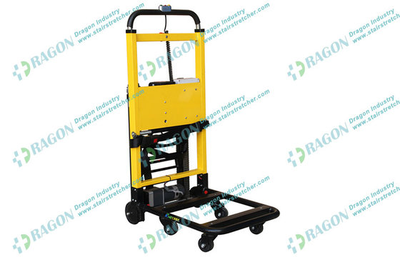 High building electric folding stair stretcher with lithium battery for goods