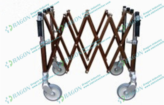 Aluminum Alloy Funeral Equipment , Church Trolley with Noiseless Castors