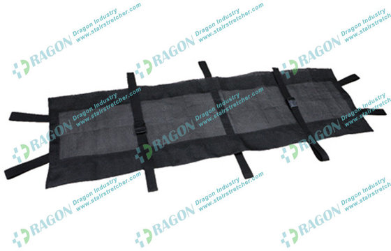 Easy carried and safely textilene soft stretcher for patients , paramedic stretcher
