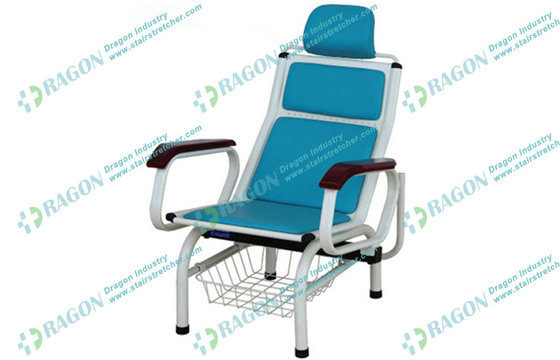 PVC artificial Leather and Steel coated Transfusion Chair for hospital , clinical
