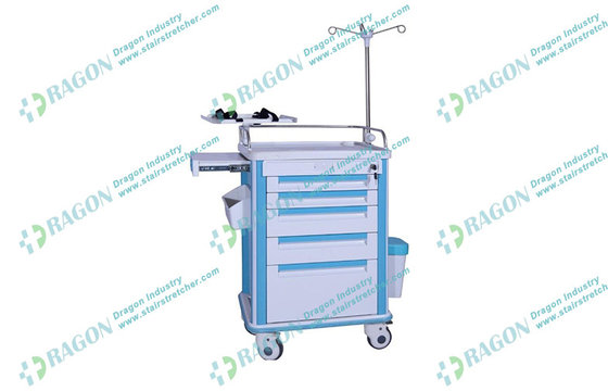1 Year Warranty Hospital Furnitures clinical trolley for oxygen cylinder and phlebotomy