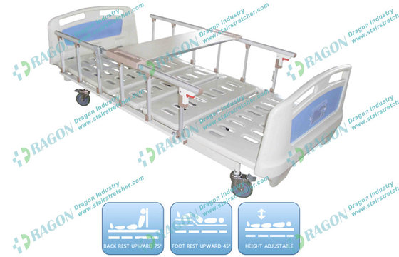 5'' Castor With Brakes mechanical hospital bed for Clinic , ICU Room , General Ward