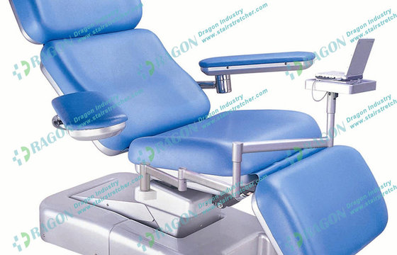 Motor Controlled Blood Donation Chair with Manual Adjusted Board and Arm