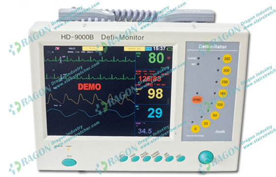 Segment Analysis Patient Monitor Multi - parameter portable home Defibrillator Monophasic