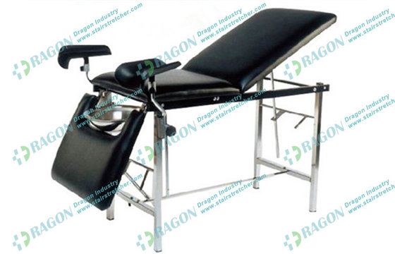 Stainless Steel Frame hospital Medical Examination Couch / table with PU Surface