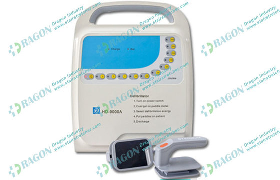 Light weighted with Display Screen First Aid Products , Monophasic Defibrillator
